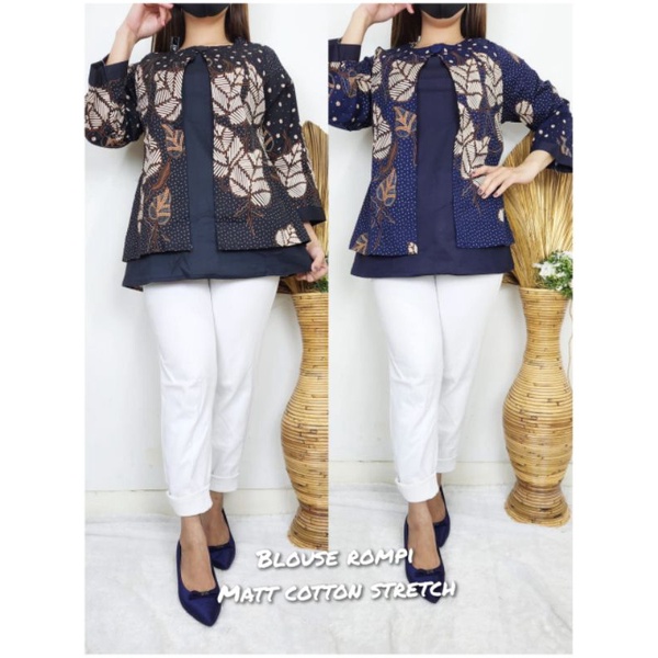 Jual ROMPI BATIK/ATASAN ROMPI BATIK/BATIK ROMPI/ATASAN BATIK ROMPI ...