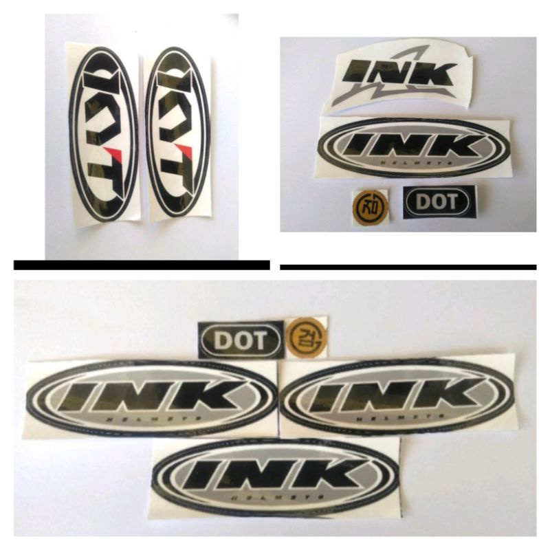 Jual Stiker Helm INK CX22 INK Centro KYT Helm Half Face Full face full ...