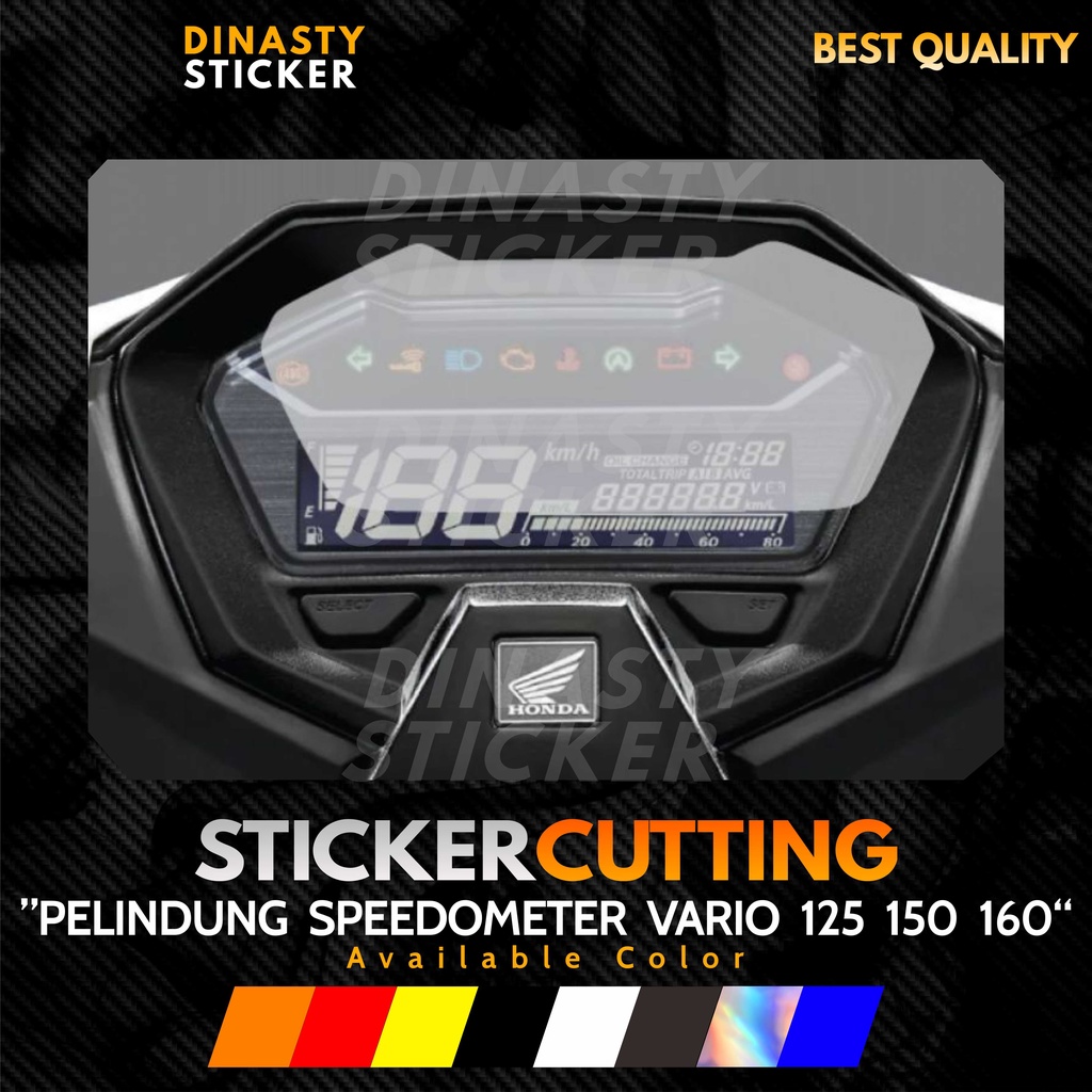 Jual STICKER STIKER CUTTING ANTI GORES PELINDUNG SPEEDOMETER NEW VARIO ...
