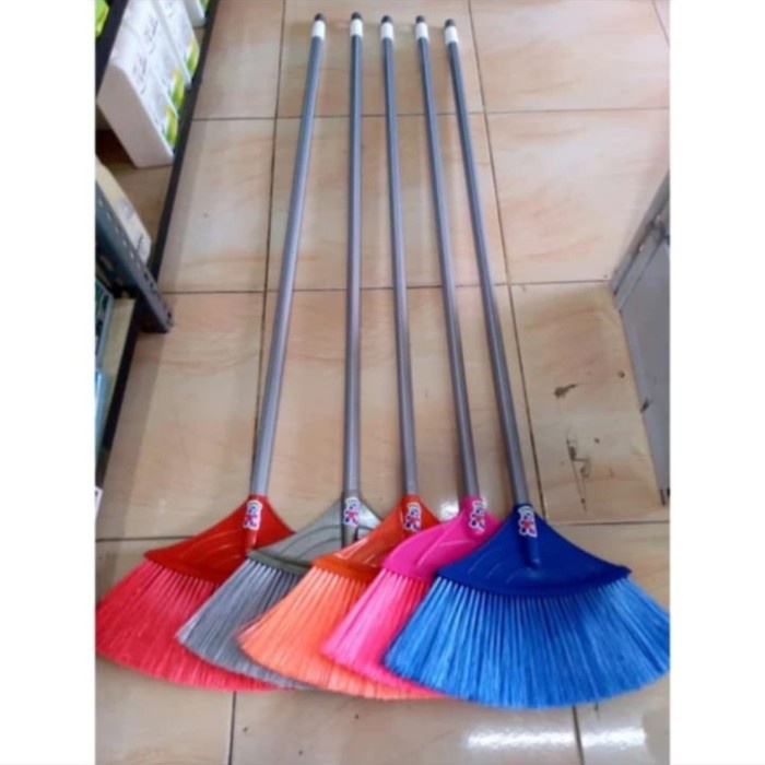 Jual GROSIR - SAPU ( PD3 ) LANTAI PANDA KIPAS SAPU NILON NYLON PLASTIK ...