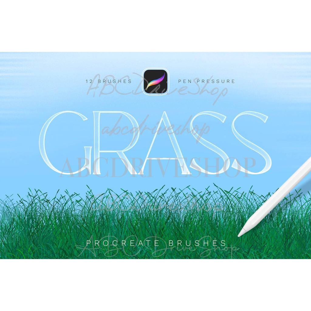 Jual Procreate Brush - Realistic Grass Procreate Brushes | Shopee Indonesia