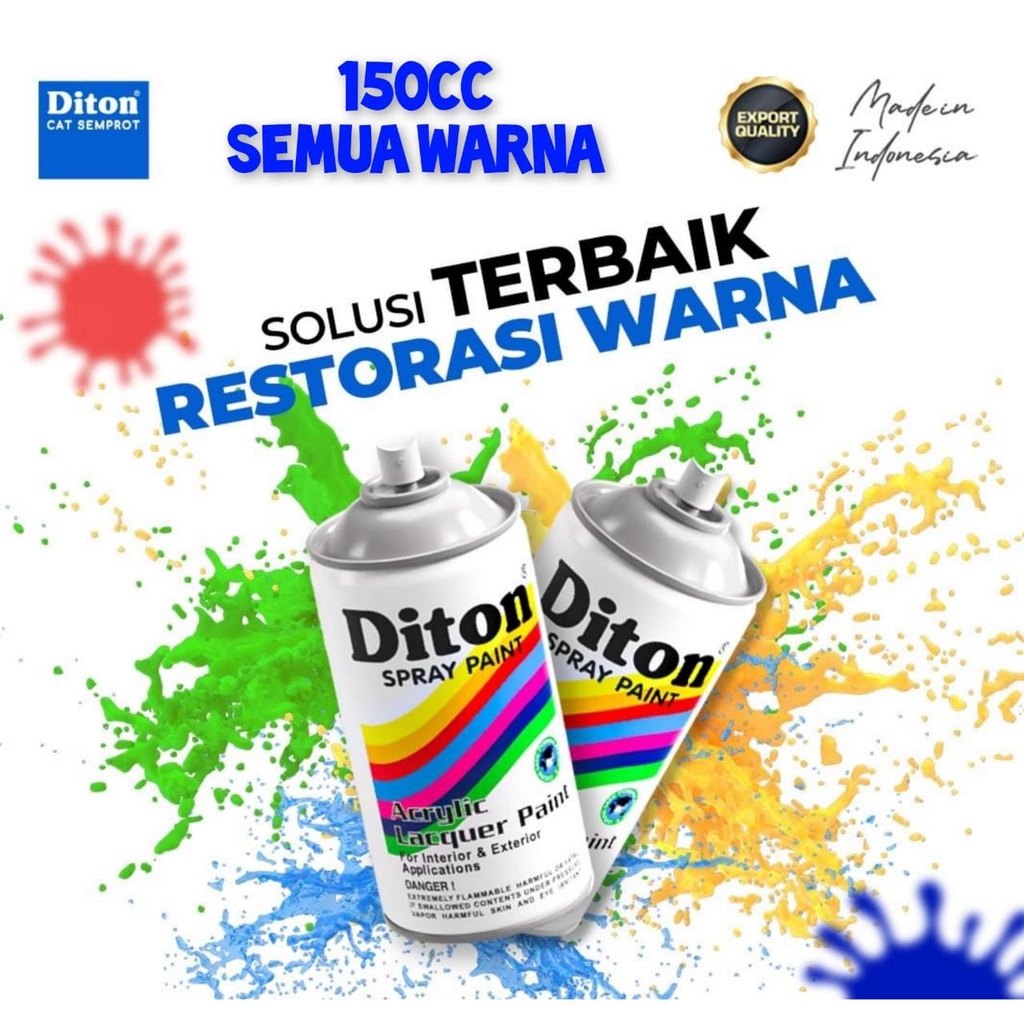 Jual R1 diton 150cc cat spray pilok pilox cat diton black 839 black ...