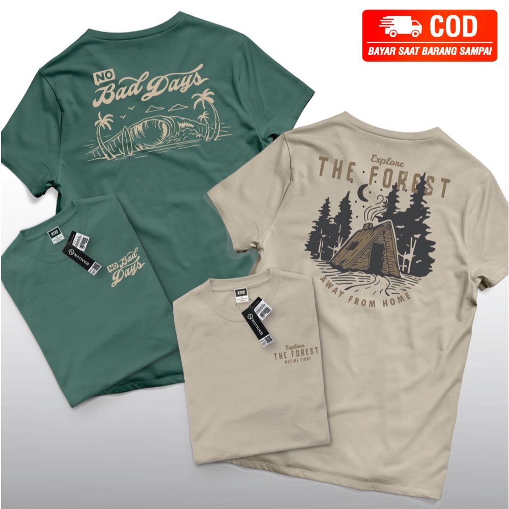 Jual [COD] KAOS OVERSIZE KAOS UNISEX KAOS KEREN KAOS DISTRO PRIA / BAJU ...