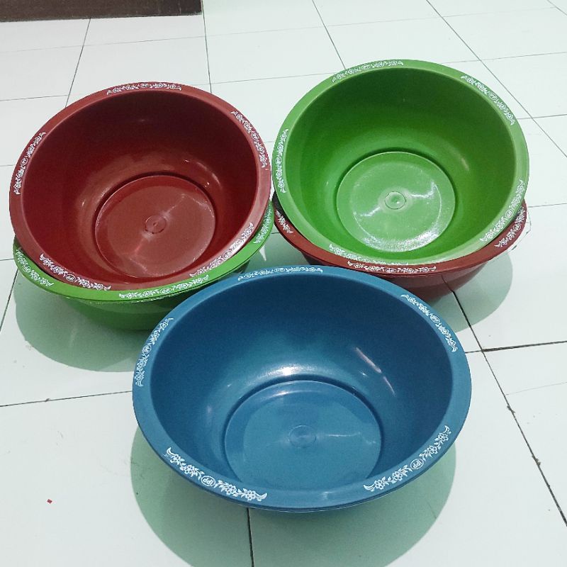 Jual 12pcs | waskom super ukuran 16 | waskom hajatan | waskom berkat ...