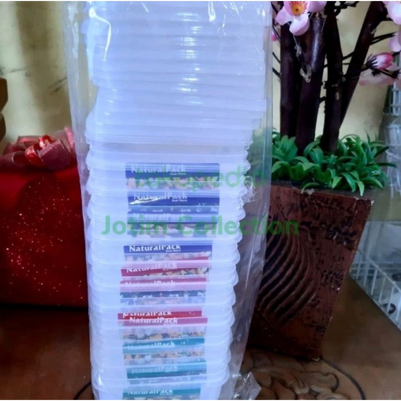 Jual Sealware Segi Transparan Toples Kotak Seal Ware Natural Pack Komet ...