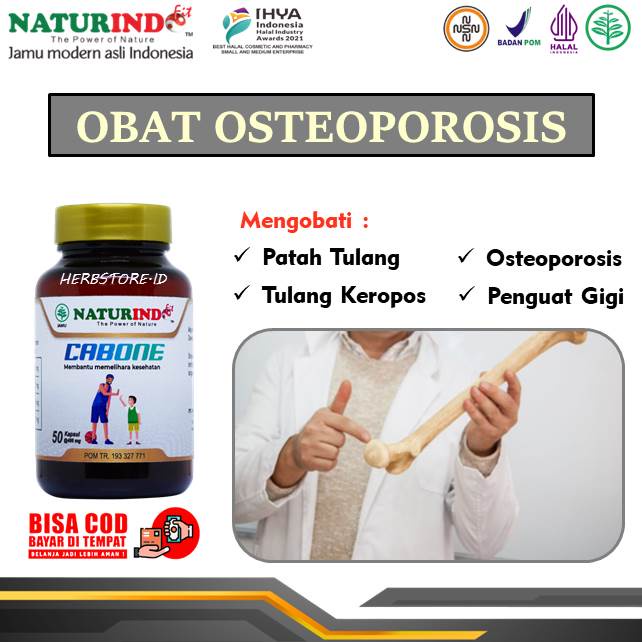 Jual CABONE OBAT HERBAL OSTEOPOROSIS TULANG AMPUH PENGUAT TULANG DAN ...