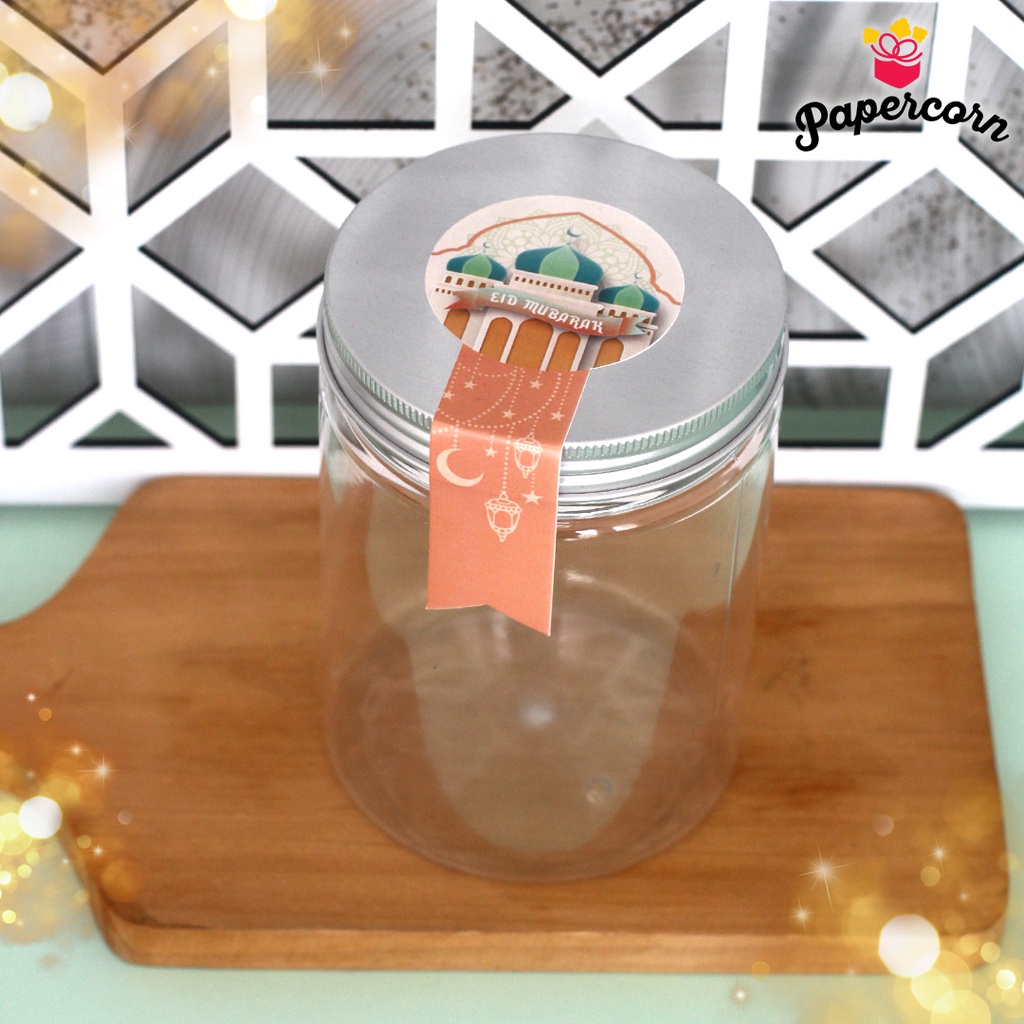 Jual Sticker Segel Toples Lebaran /Toples Idul Fitri - Lidah diameter 5 ...