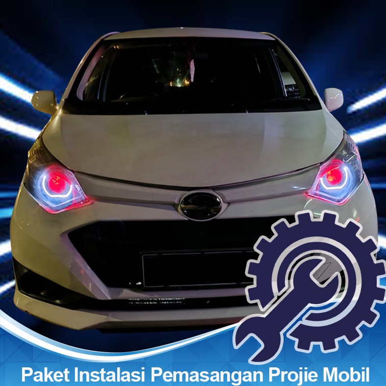 Jual Paket Instalasi Pemasangan Projie Bi-LED Projector Mobil | Khusus ...