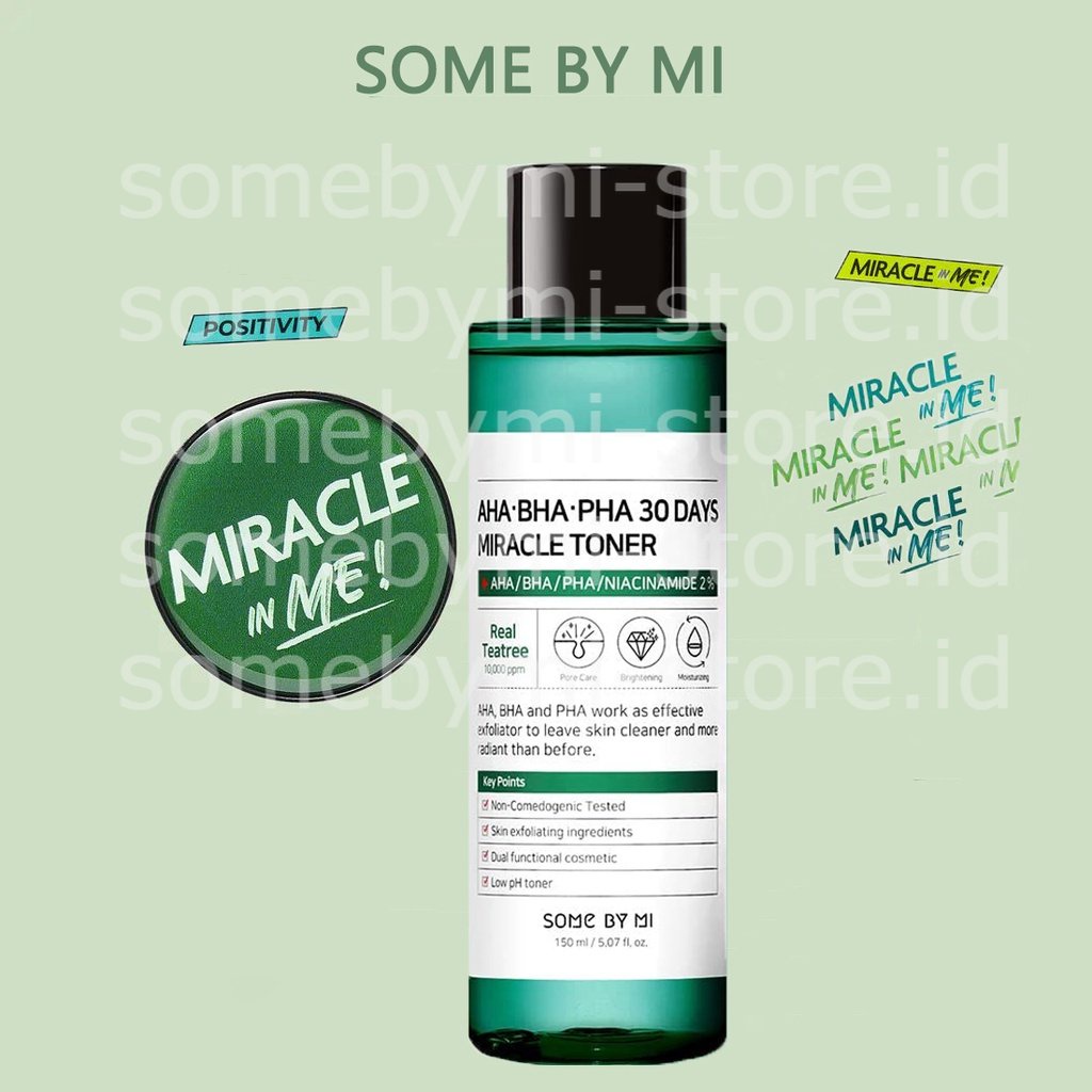 Jual SOME BY MI AHA BHA PHA 30 Days Miracle Toner 150ML SOMEBYMI Toner ...