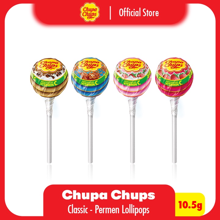Jual Chupa Chups Lollipops Classic 12g - Permen Lolipop | Shopee Indonesia