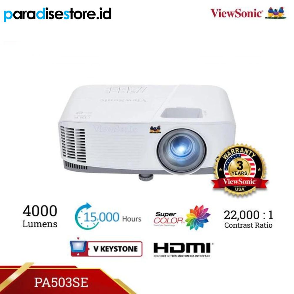 Jual ViewSonic - PA503SE | SVGA Business Projector | 4,000 Lumens ...