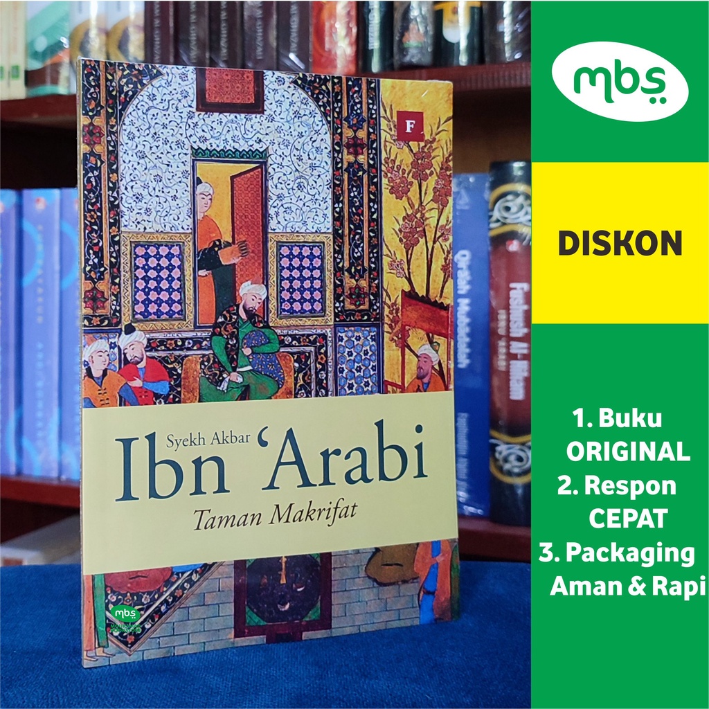 Jual BUKU TAMAN MAKRIFAT - Syekh Akbar Ibnu 'Arabi | Shopee Indonesia