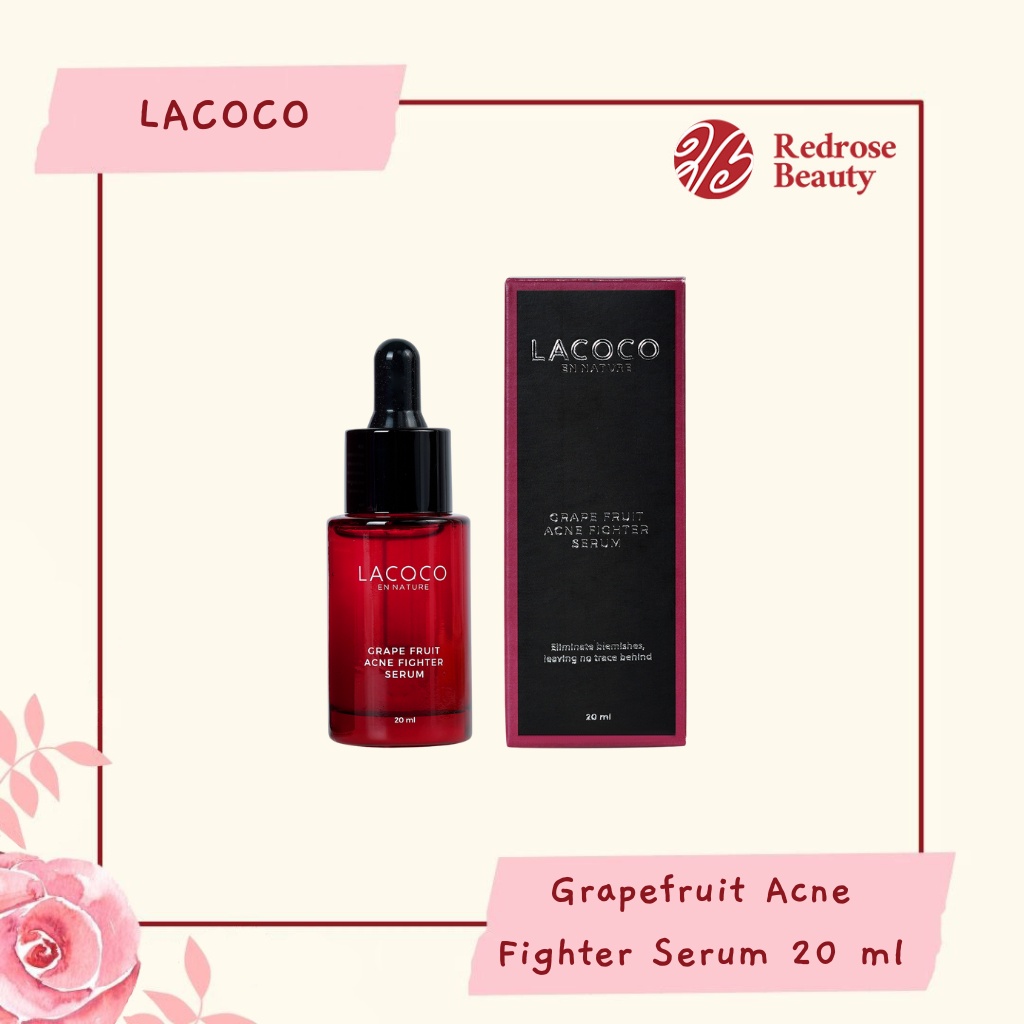 Jual Lacoco Grape Fruit Acne Fighter Serum 20ml | Shopee Indonesia