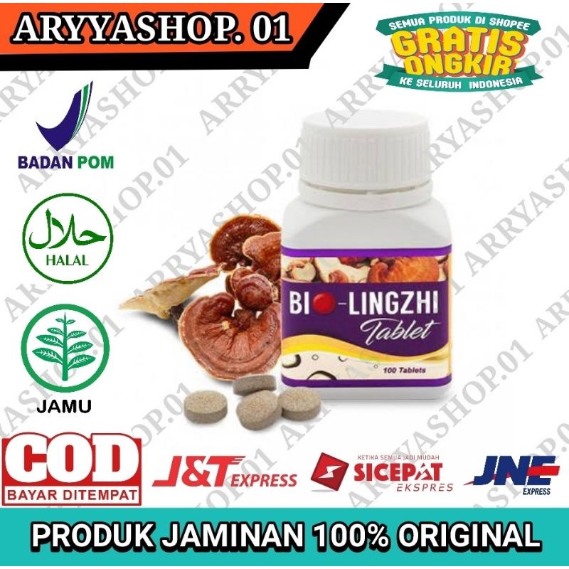 Jual Bio Lingzhi Original Bio Ling Zhi Obat Untuk Kesehatan Ginjal 100% ...