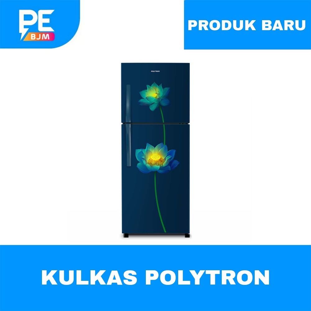 Jual KULKAS POLYTRON 2 PINTU METALLIC 210 LITER PRB-217LB GARANSI RESMI ...