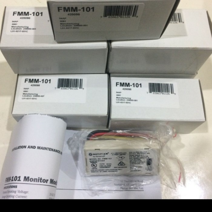 Jual Detect Mini Monitor Module Fmm-101 Notifier | Shopee Indonesia