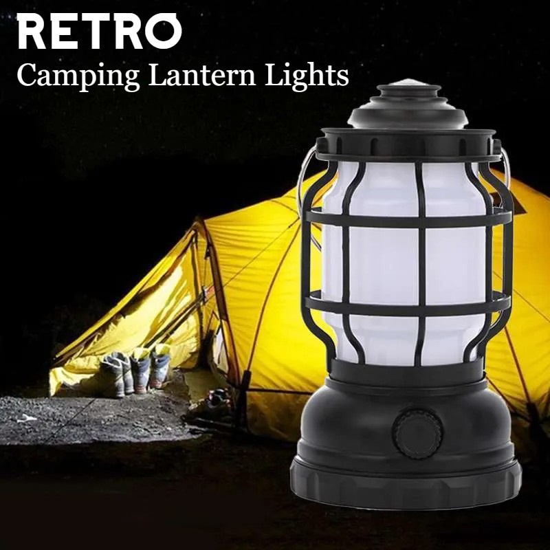 Jual Lampu Camping Hiking Lentera Outdoor 3 COB / Lampu Tenda Emergency ...