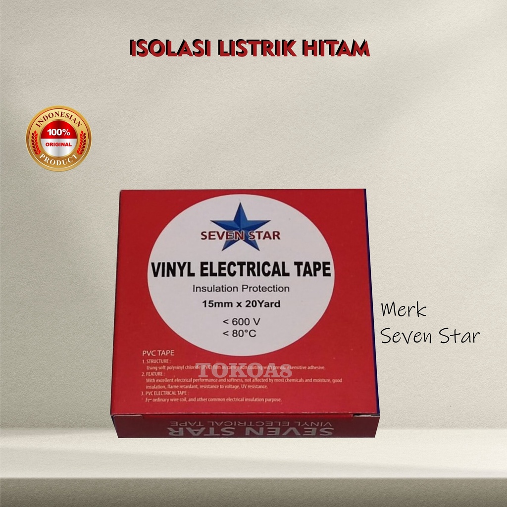 Jual Isolasi PVC Pita isolasi PVC Pita Gas Solasi Kabel listrik Isolasi ...