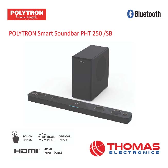 Jual Polytron Smart Soundbar PHT 250 SB Bluetooth USB AUX Garansi Resmi ...