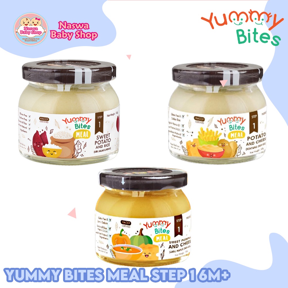 Jual Yummy Bites Meal Step 1 6m+ 145g | Shopee Indonesia