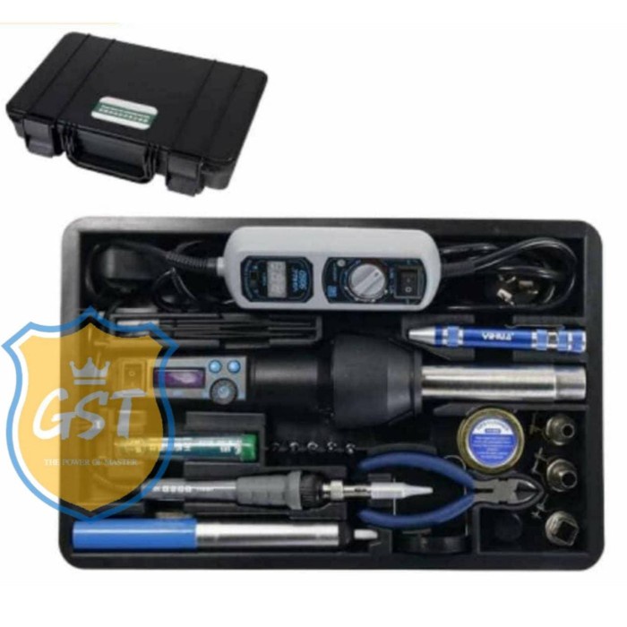 Jual SOLDER TANGAN YIHUA 908D DAN BLOWER 8858-1 DENGAN BOX ORIGINAL | Shopee Indonesia