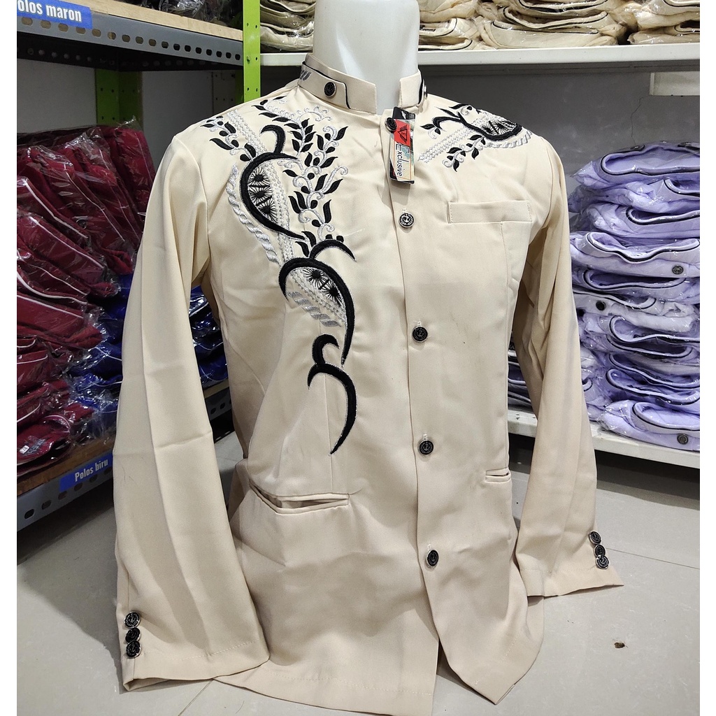 Jual JAS KOKO MODEL TERBARU PAKAIAN MUSLIM PRIA Jasko Jas Koko Bahan ...