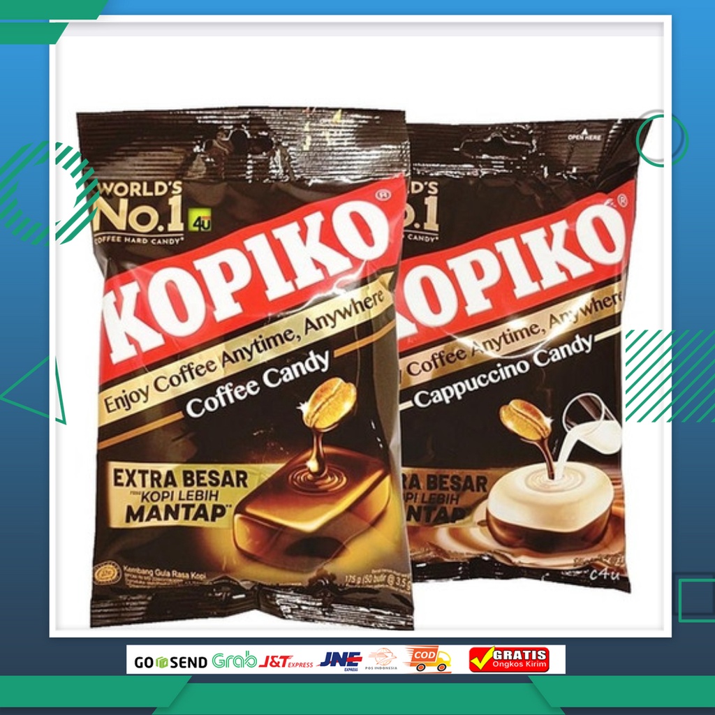 Jual Permen Kopiko kemasan 175gram 2varian rasa | Shopee Indonesia