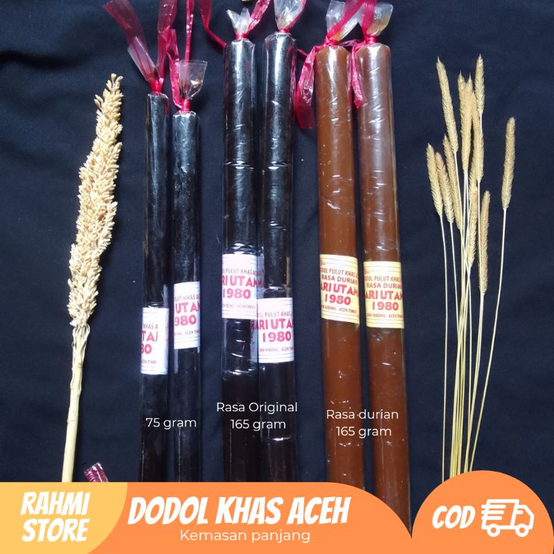 Jual (COD) DODOL KHAS ACEH | DODOL PULUT HITAM PANJANG | DODOL RASA ...