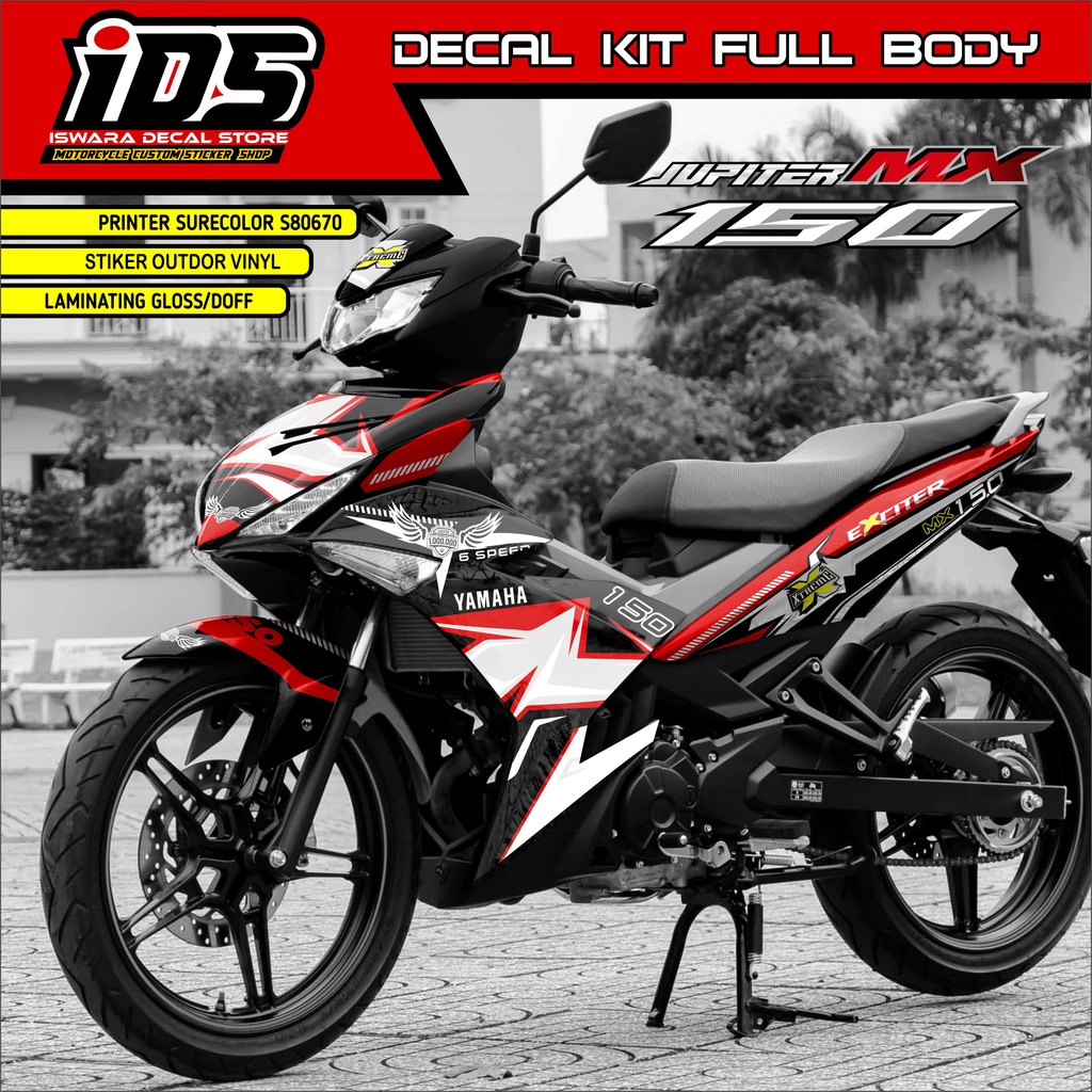 Jual Decal Mx King 150 New Full Body Stiker Mx King New Full Body Dekal ...