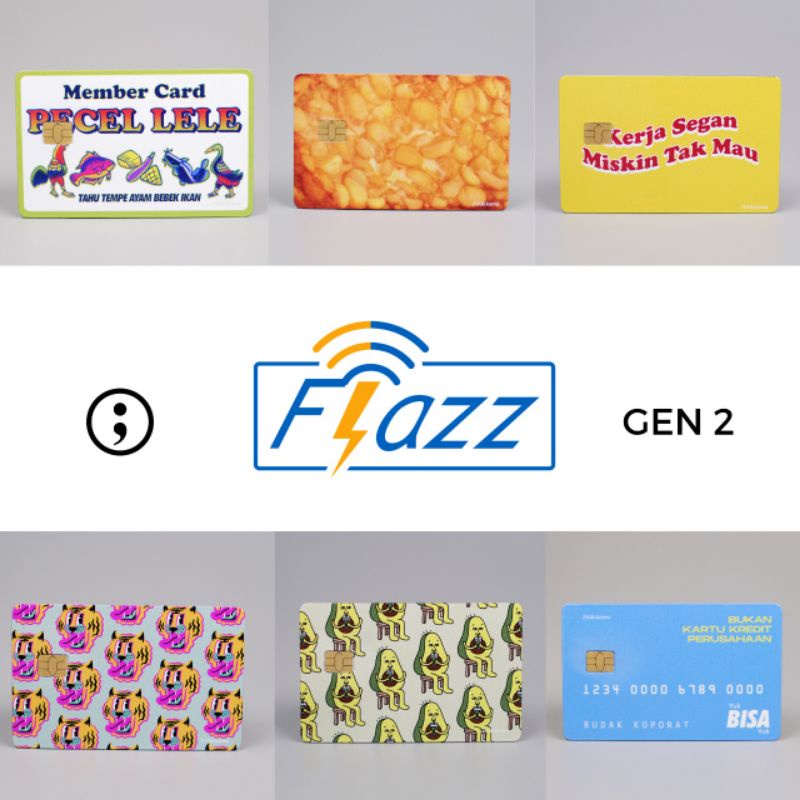 Jual Kartu Flazz BCA Gen 2 etoll emoney limited edition | Shopee Indonesia