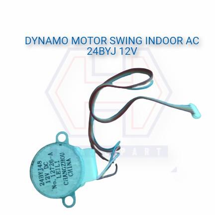 Jual MOTOR SWING AC / DINAMO SWING INDOOR AC 24BYJ 12V | Shopee Indonesia