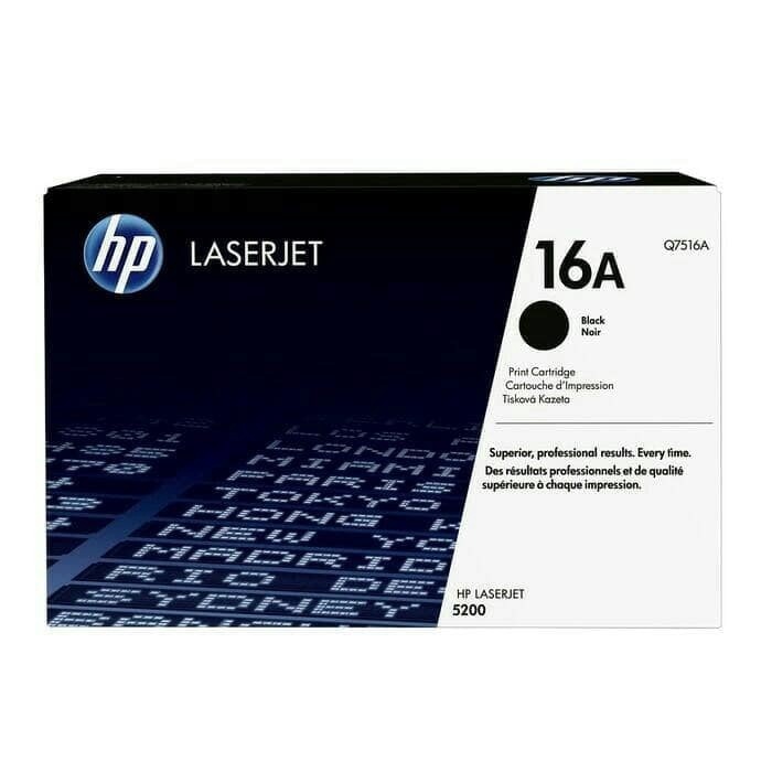 Jual TONER HP LASERJET 16A BLACK (Q7516A) | Shopee Indonesia