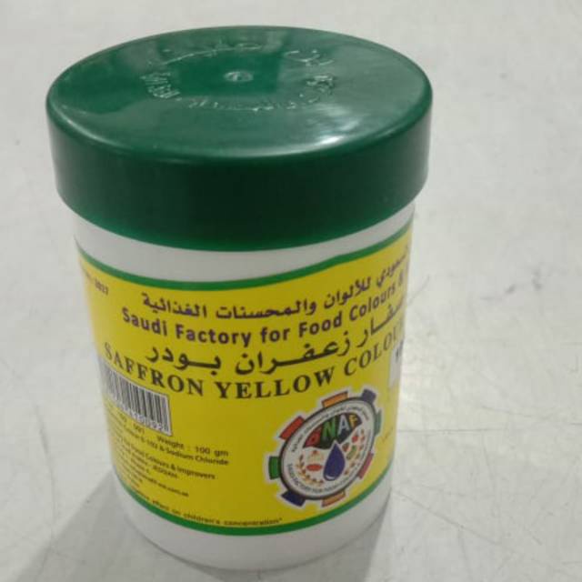 Jual SGS Saffron Kuning 100gram / Saffron Yellow Colour | Shopee Indonesia