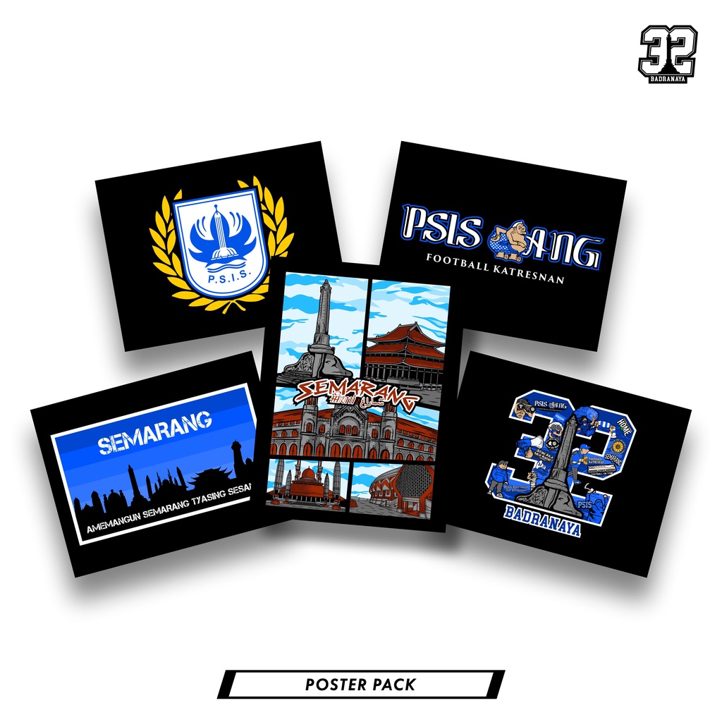 Jual Poster Pack PSIS Semarang / Poster Pack-01 | Shopee Indonesia