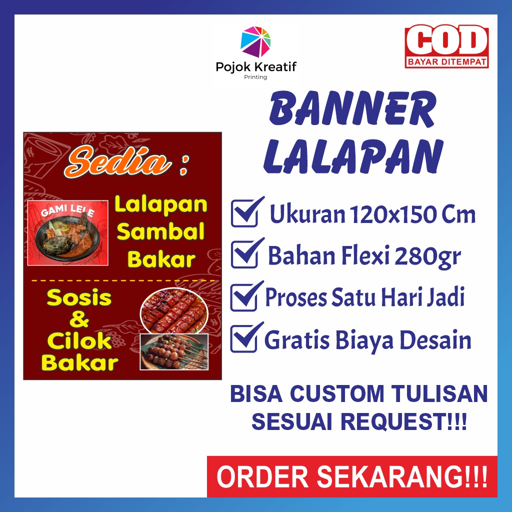 Jual Bener Baner Banner Spanduk Sepanduk Backdrop Plang Promosi Usaha ...