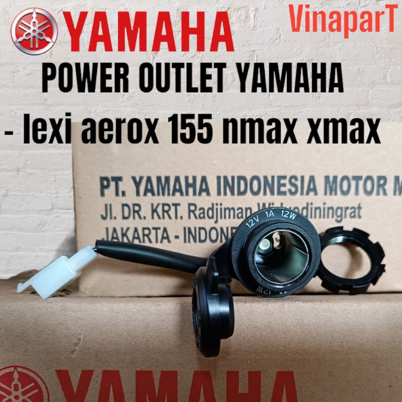 Jual power outlet rumah charger yamaha lexi freego aerox 155 nmax xmax ...