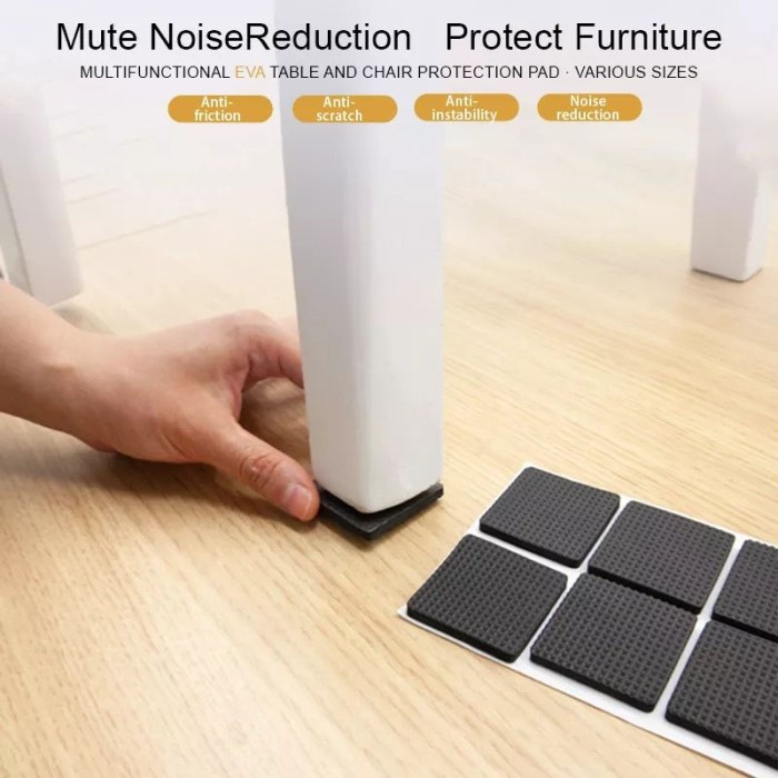Jual Karet Anti Slip Kaki Meja Alas Kaki Kursi Furniture Bantalan Kaki ...