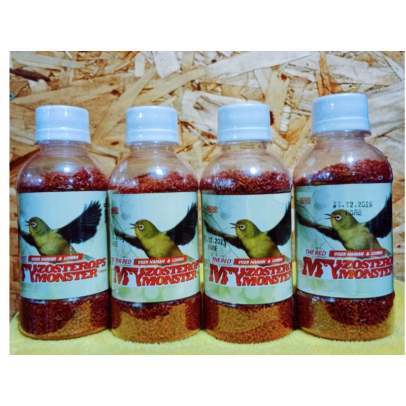 Jual VOER RED ZOMO pakan pleci.ciblek.glatik | Shopee Indonesia