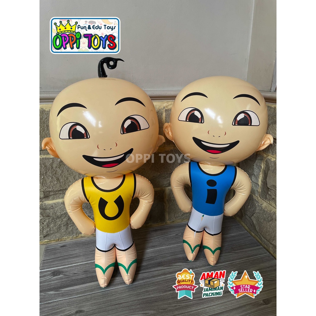 Jual [COD] Balon Tiup Karakter Upin Ipin - Balon Ulang Tahun - Balon ...