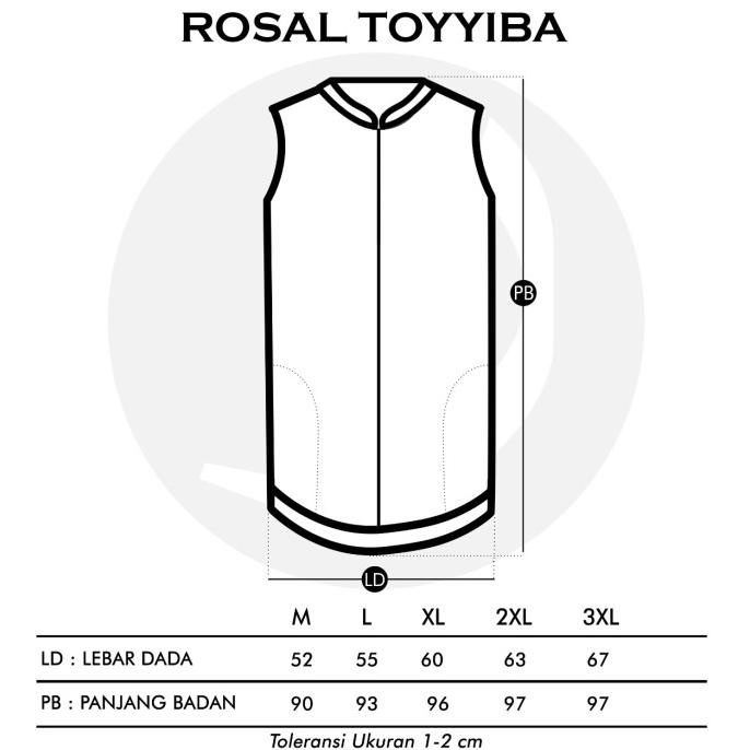 Jual ROSAL TOYYIBA Rompi Sholat Shalat Solat Muslim Pria Ikhwan ...