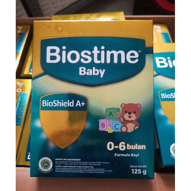 Jual Biostime baby ( HealtyWay) 0 6 & 6 12 bln 125 gr | Shopee Indonesia