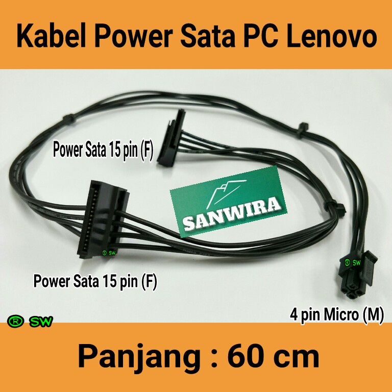 Jual Kabel Power Sata PC Lenovo / Kabel Power Sata PC Lenovo Think ...