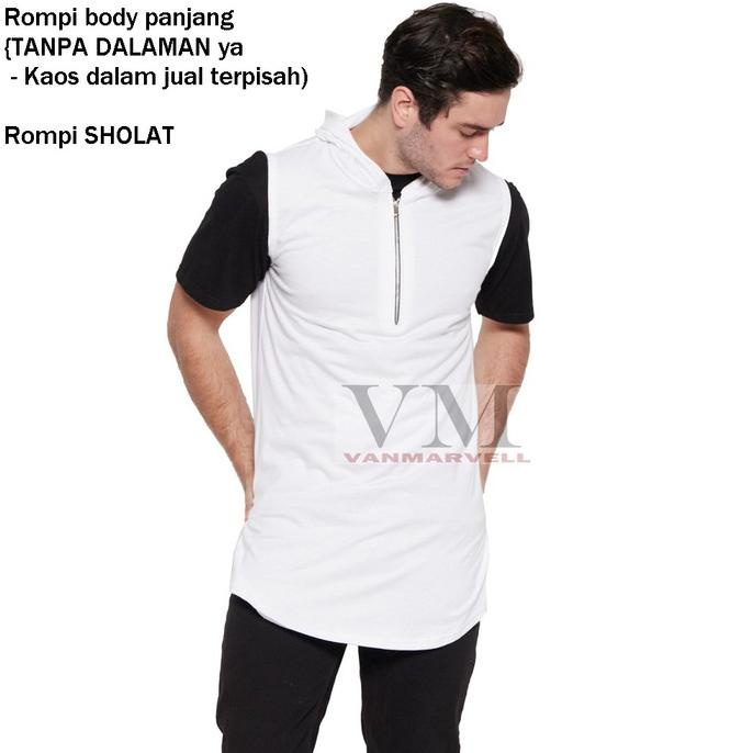 Jual VM Rompi Sholat Jumbo Perlengkapan Ibadah Putih | Shopee Indonesia