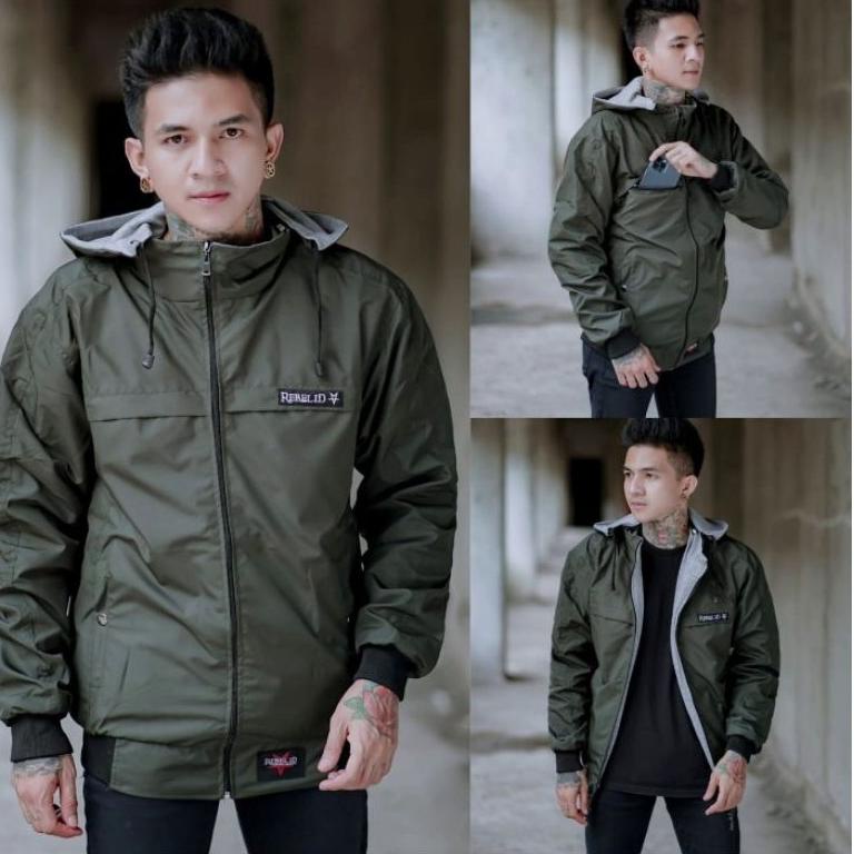 Jual Rekomendasi JAKET PARASUT PARASIT ANTI AIR ANGIN WATEROOF TASLAN ...