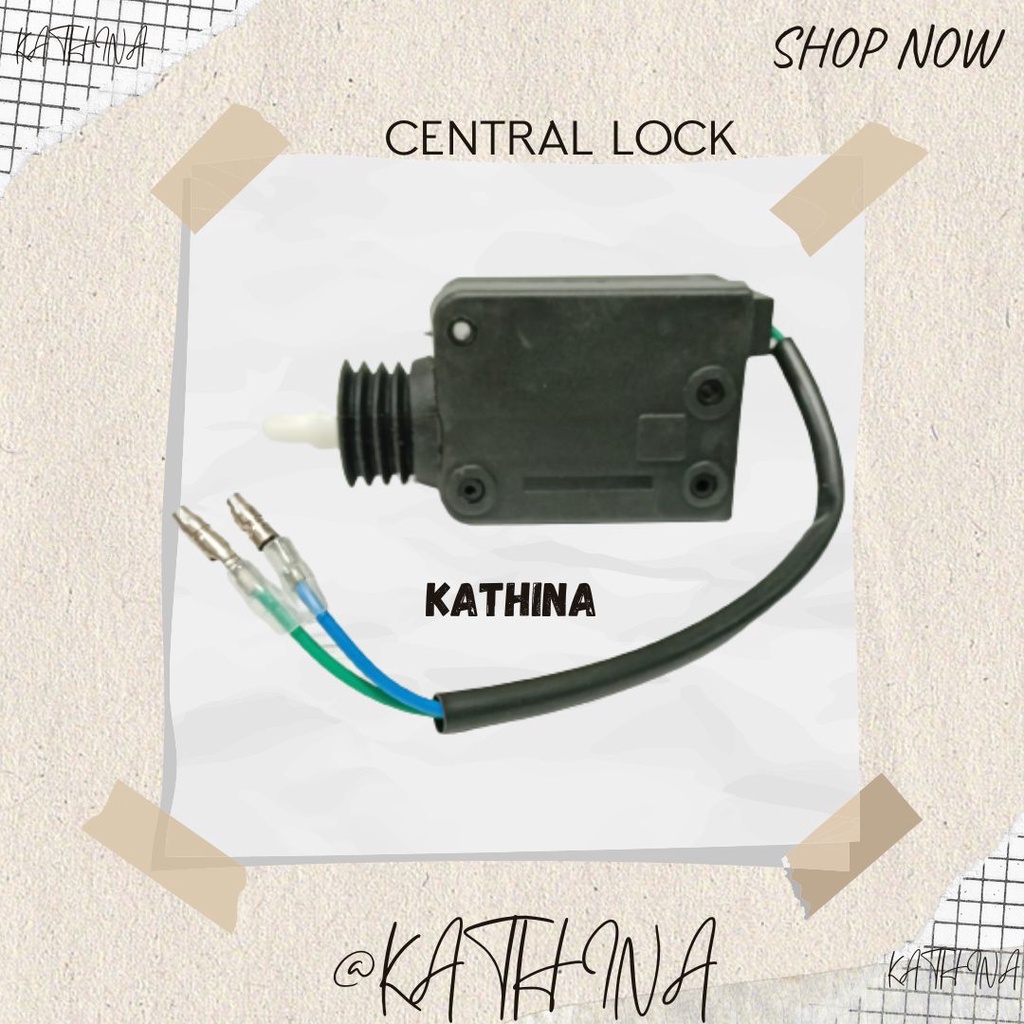 Jual Motor Central Door Lock Mobil Toyota Agya Ayla Door Lock Hitam ...
