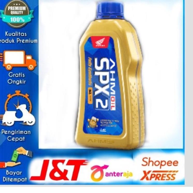 Jual Pasti Ready OLI MOTOR MATIC AHM OIL SPX 2 800 ML ORIGINAL || OLI ...