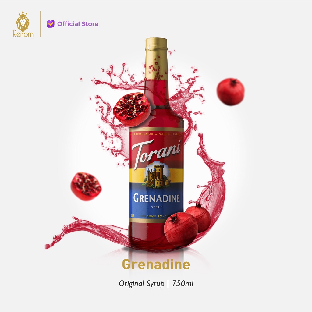 Jual Syrup Grenadine | Torani - 750 ml | Shopee Indonesia