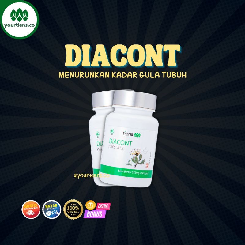 Jual DIACONT CAPSULE TENS | Shopee Indonesia