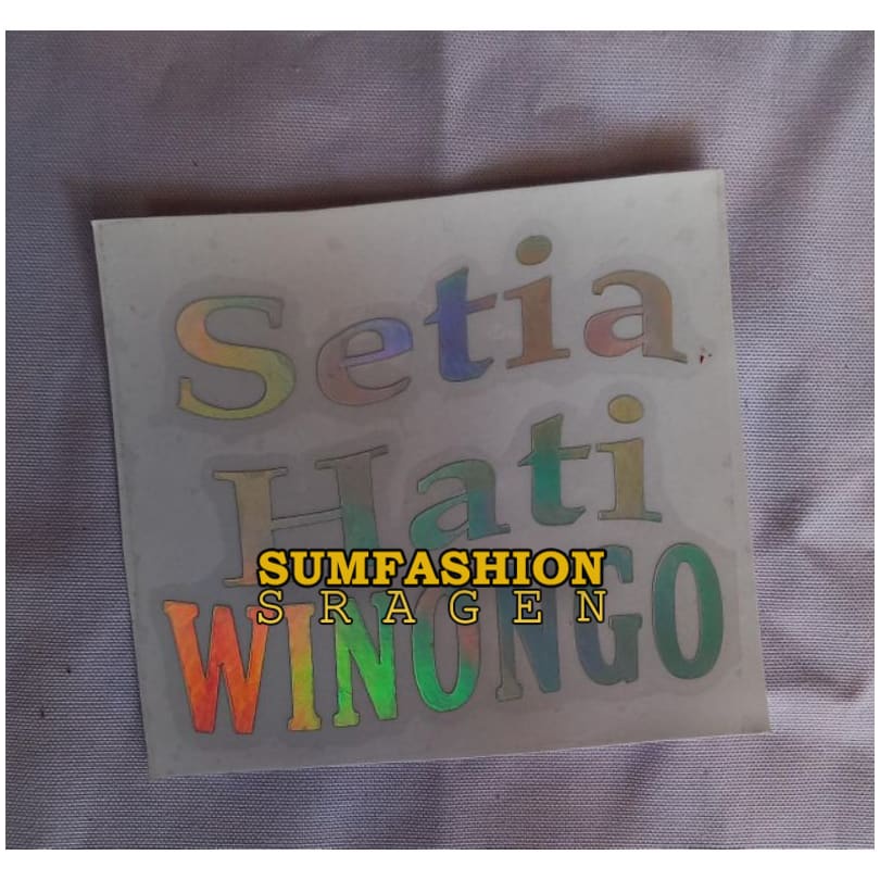Jual stiker timbul pshw/SH winongo/SH/pencak silat | Shopee Indonesia