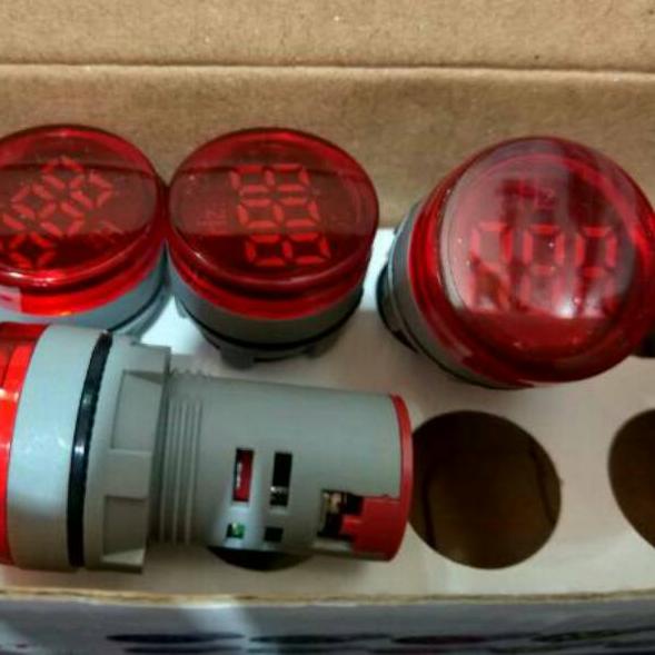 Jual Penjualan Favorit PILOT HZ METER digital / hz indikator lamp 22mm ...